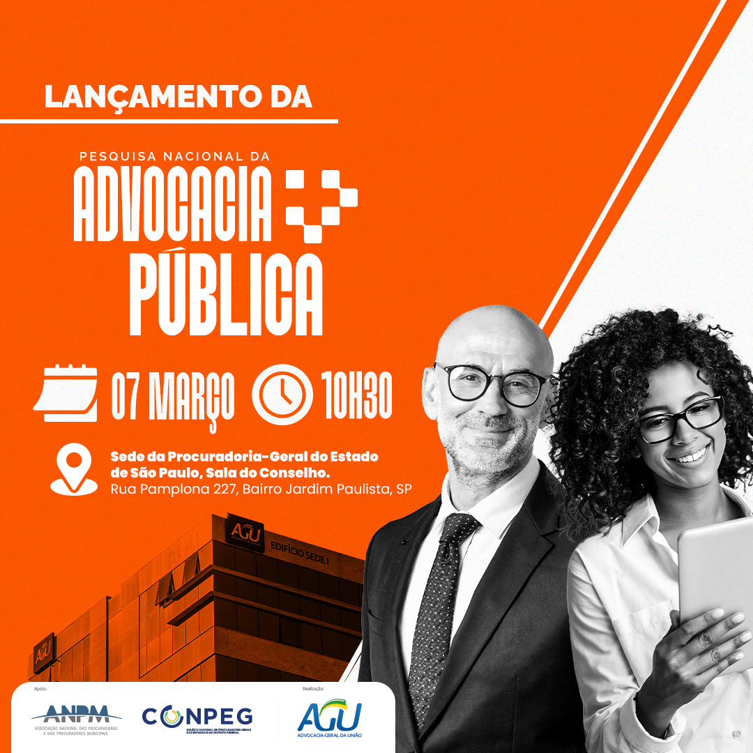 PGE/SP irá sediar lançamento de Pesquisa Nacional da Advocacia Pública ... PGE/SP irá sediar lançamento de Pesquisa Nacional da Advocacia Pública ...